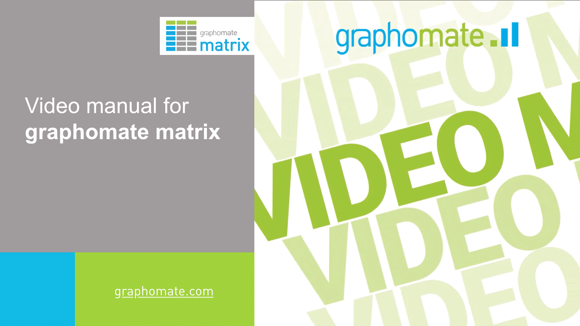Video manuals - graphomate